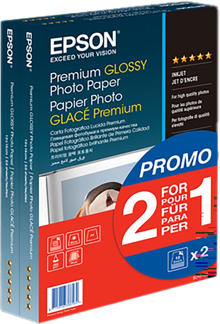 Epson 10x15cm Premium Glossy Photo Paper 255 g ... | NetOnNet