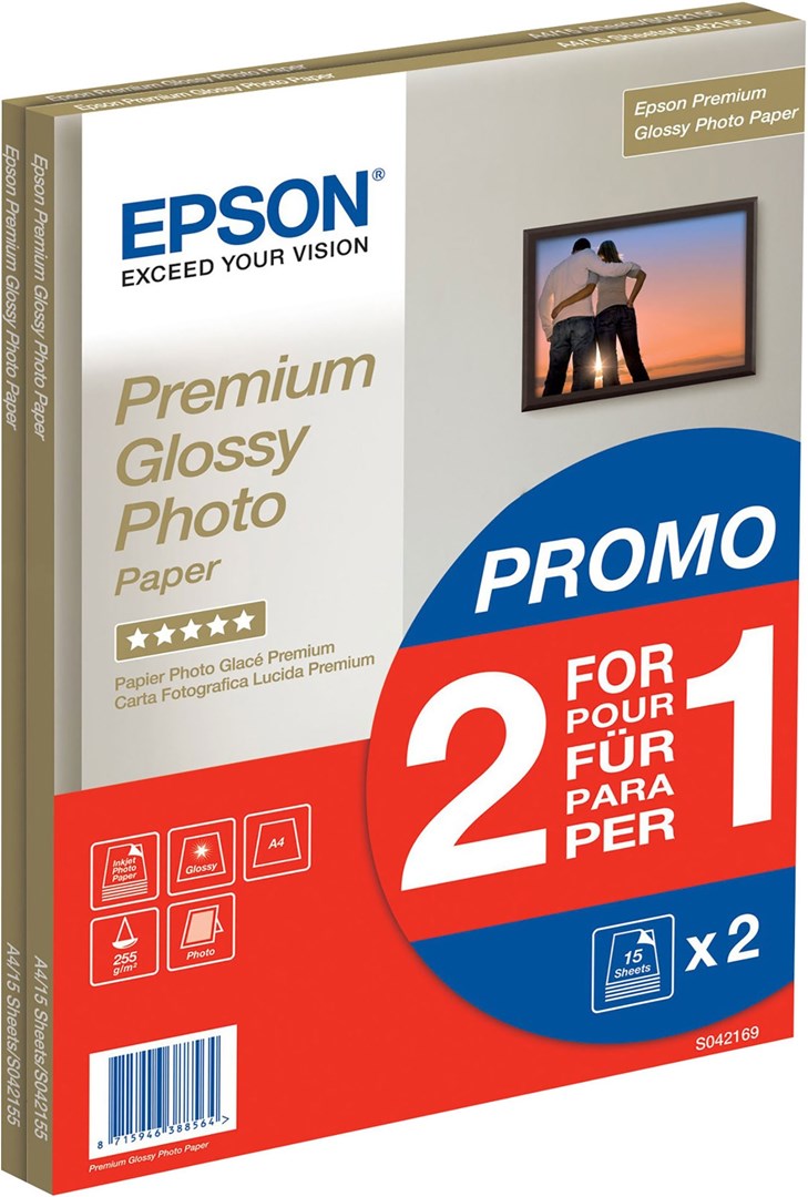 Epson A4 Premium Glossy Photo Paper255 g (30) -... | NetOnNet