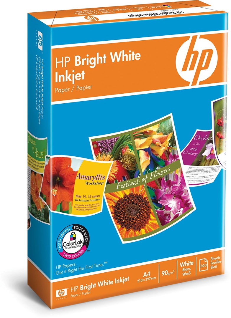 HP Bright White 90 gr ink A4 | NetOnNet