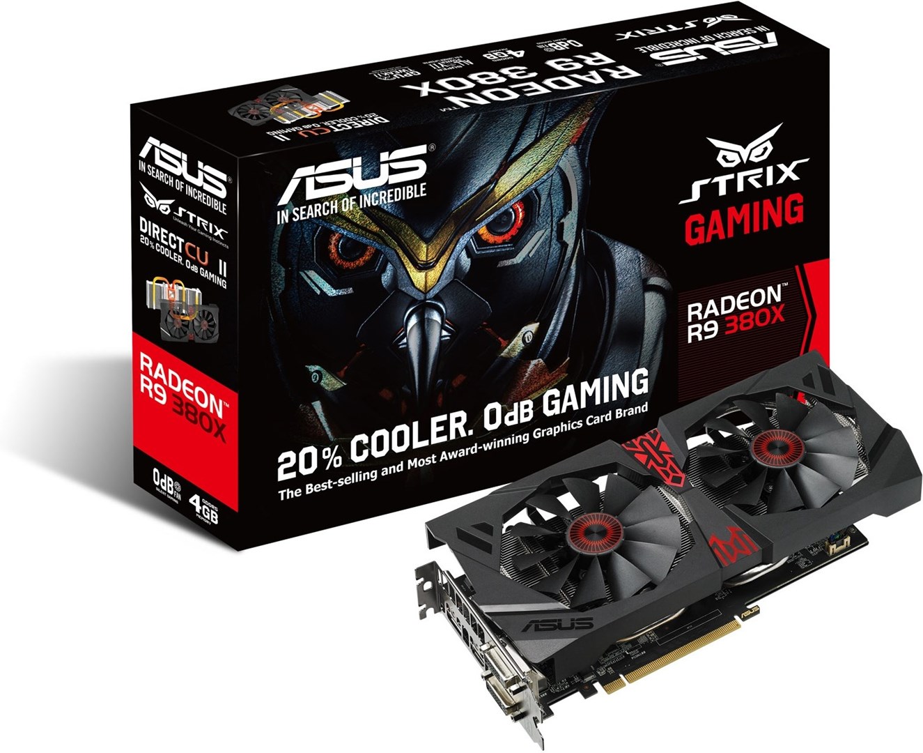 ASUS R9 380X Strix Gaming 4GB | NetOnNet