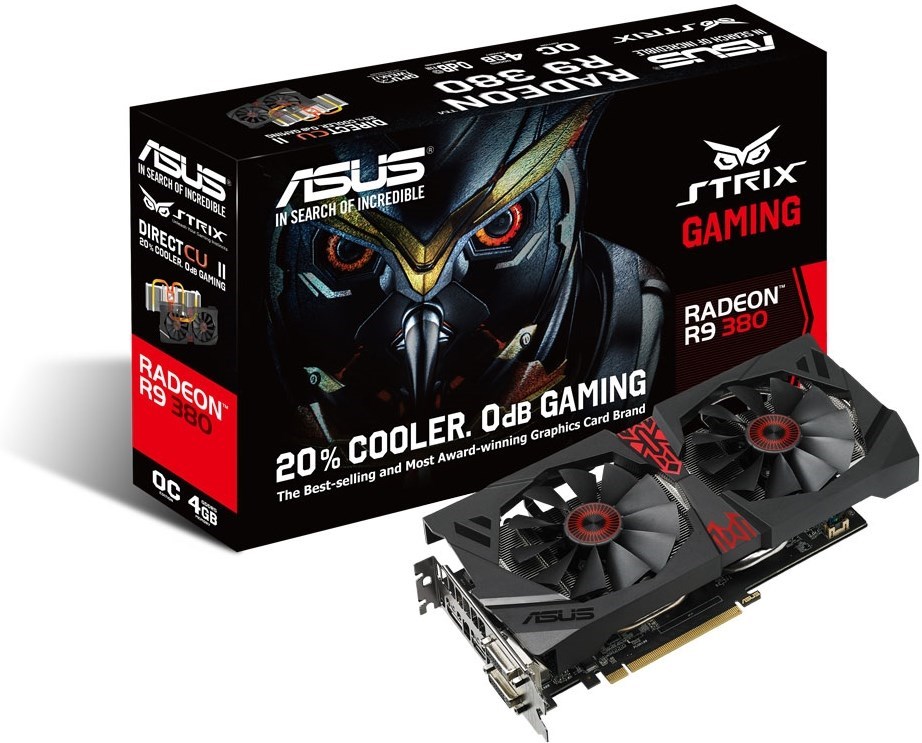 ASUS Radeon R9 380 STRIX 4GB | NetOnNet