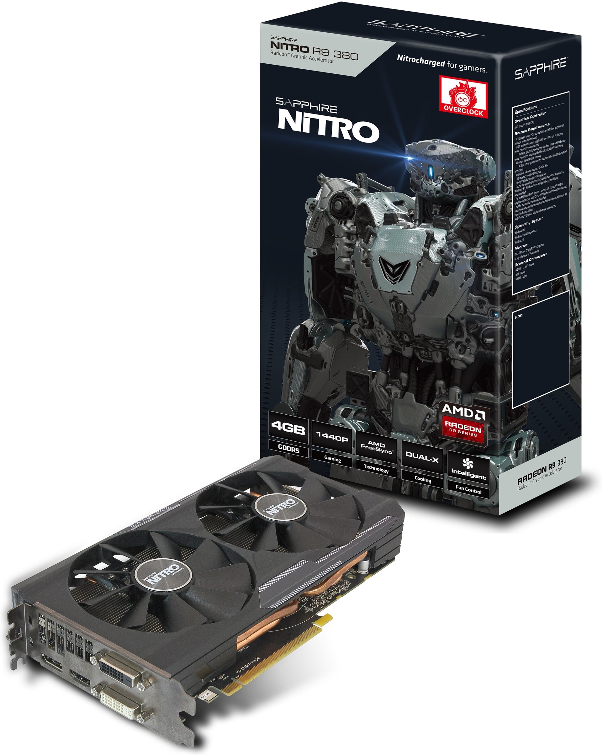 Sapphire Radeon R9 380 Nitro 4GB | NetOnNet