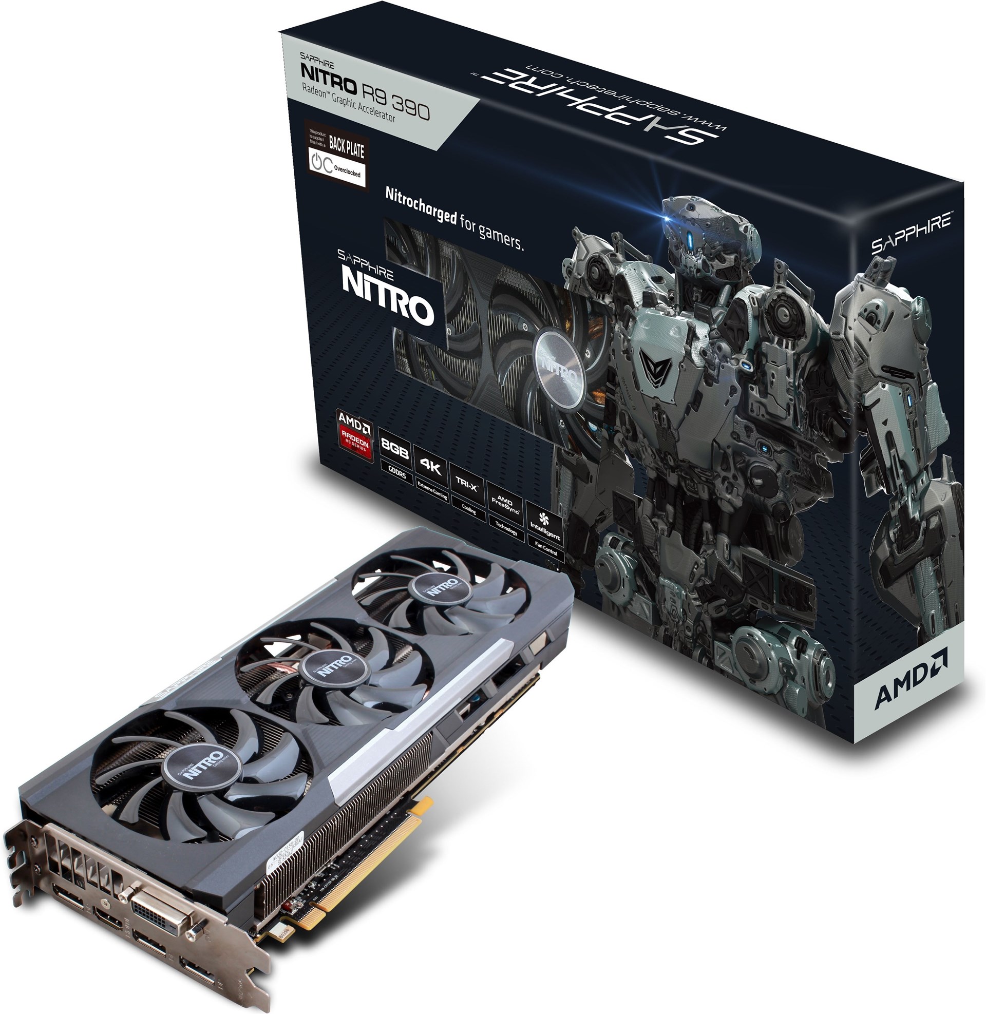 Sapphire Radeon R9 390 Nitro 8GB | NetOnNet