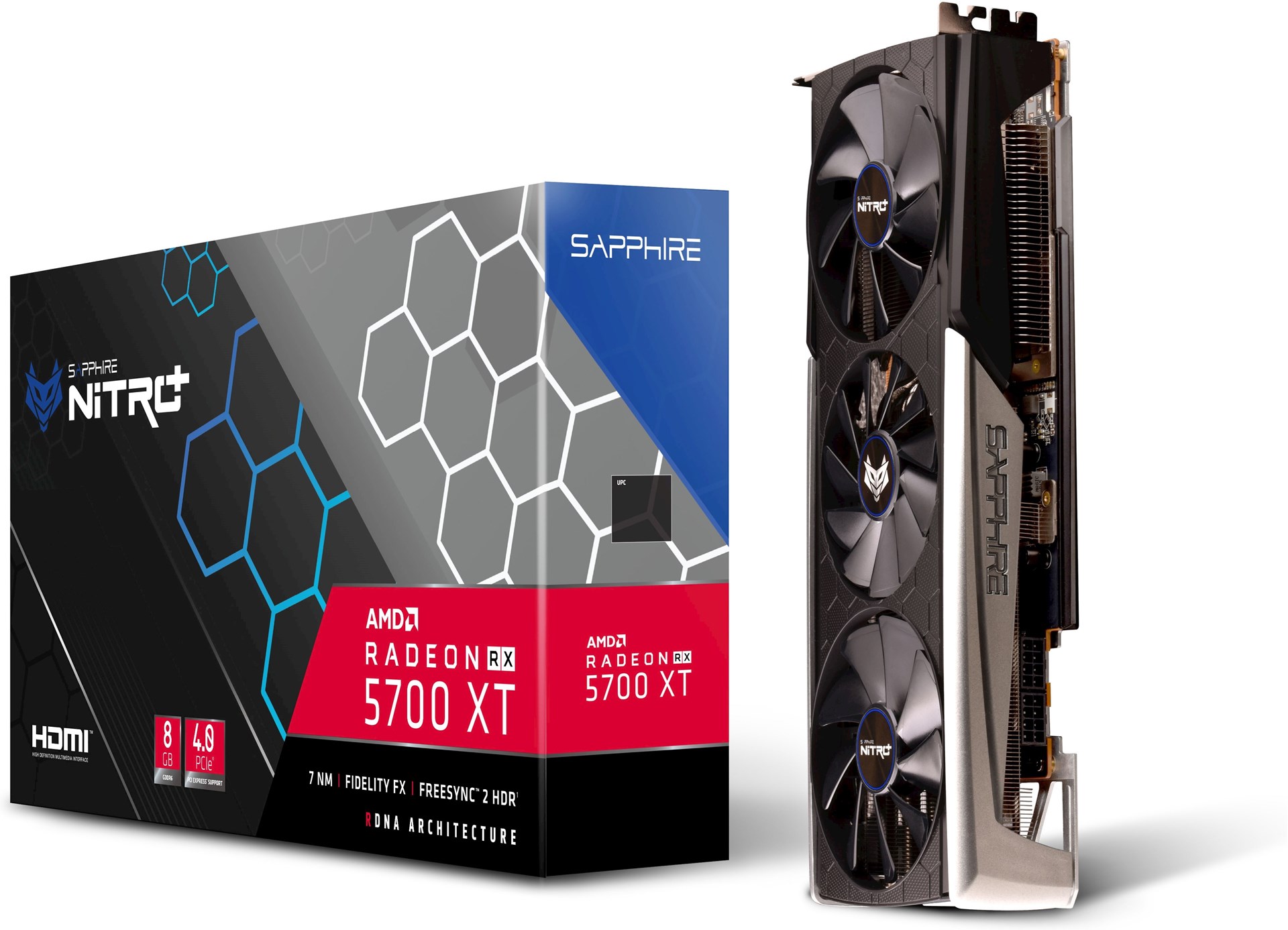 Sapphire Radeon RX 5700XT Nitro+ 8G OC - Sapphire Radeon RX 5700 XT ...