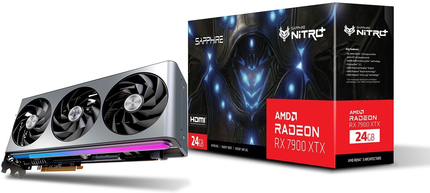 Sapphire Radeon RX 7900 XTX 24GB OC NITRO+ | NetOnNet