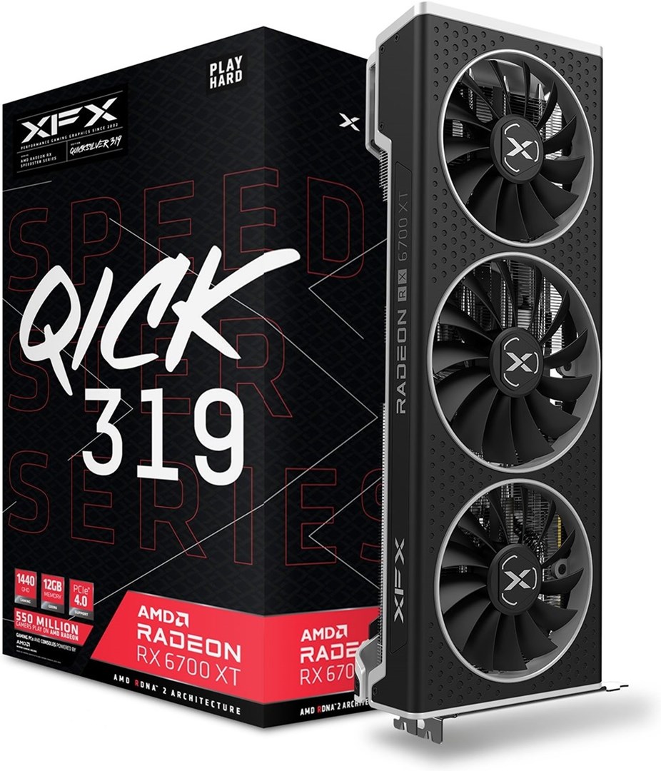 XFX Radeon RX 6700XT QICK 319 Core | NetOnNet