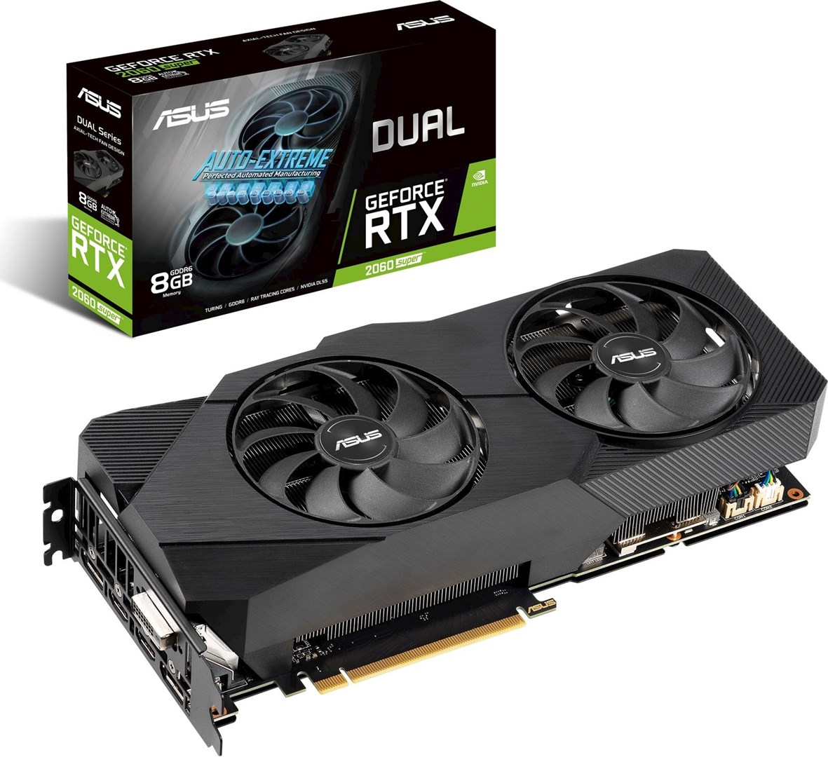 ASUS GeForce RTX 2060 Super Dual EVO V2 8GB | NetOnNet