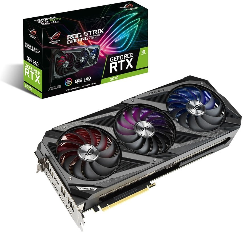 ASUS Geforce RTX 3070 ROG STRIX GAMING 8G | NetOnNet