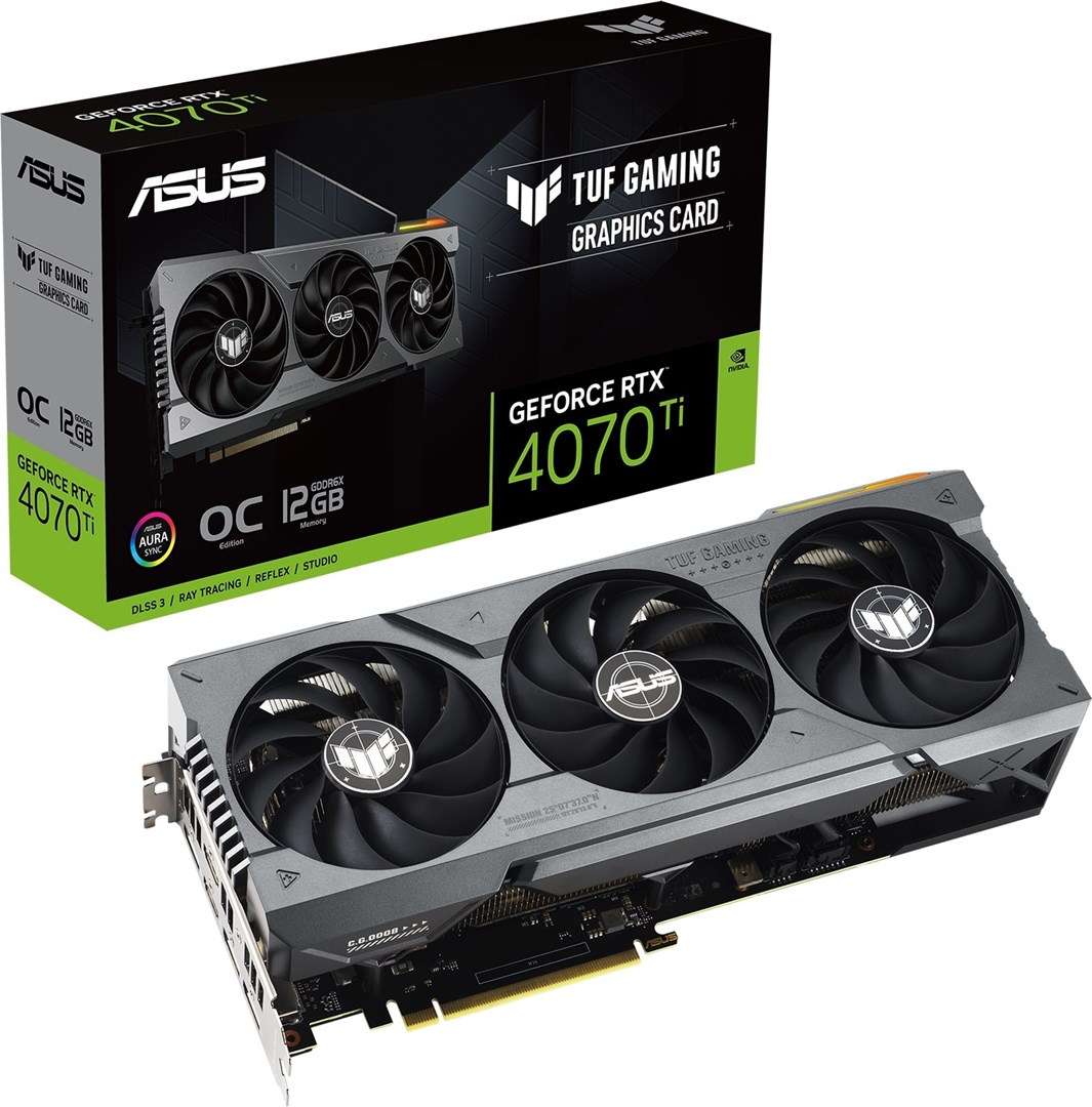 ASUS GeForce RTX 4070 Ti TUF Gaming OC 12GB | NetOnNet