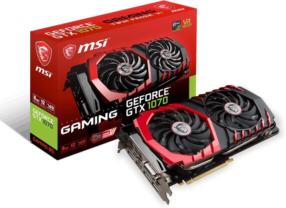 MSI GeForce GTX 1070 GAMING 8G | NetOnNet