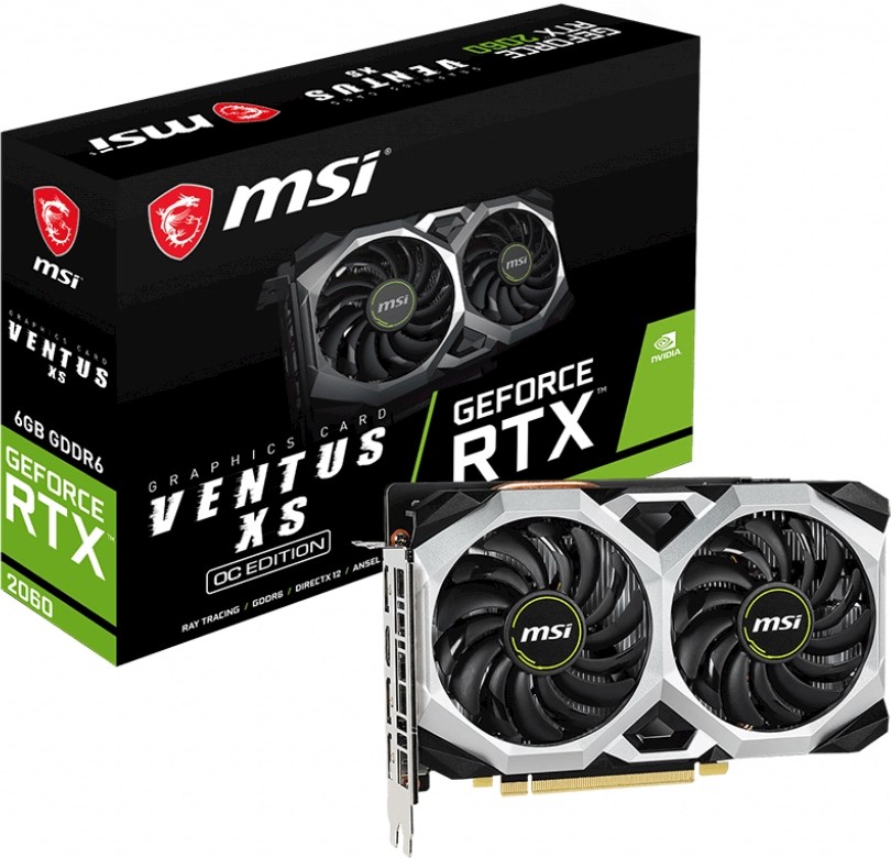 MSI GeForce RTX 2060 VENTUS XS 6G OC | NetOnNet