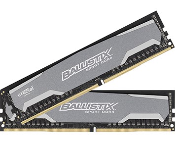 Crucial Sport DDR4 Dual Channel Kits 2x4 2400MH... | NetOnNet
