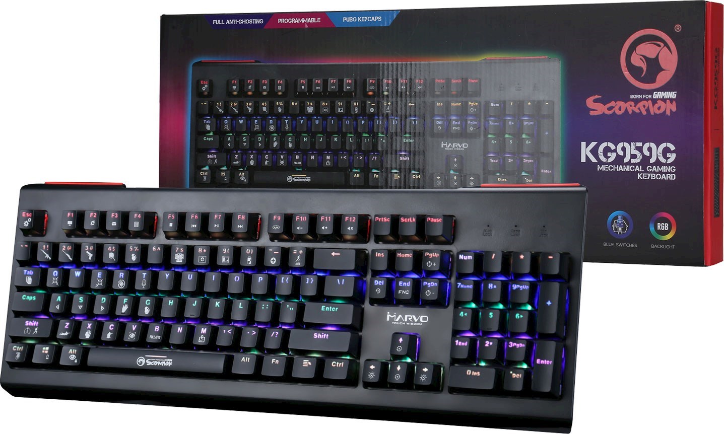 Marvo KG959G gaming keyboard | NetOnNet