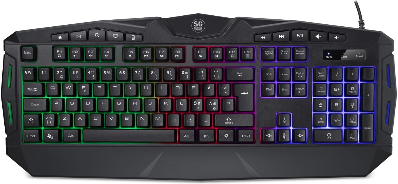 Mission SG GGK 1.7 - Gaming Membrane Keyboard | NetOnNet