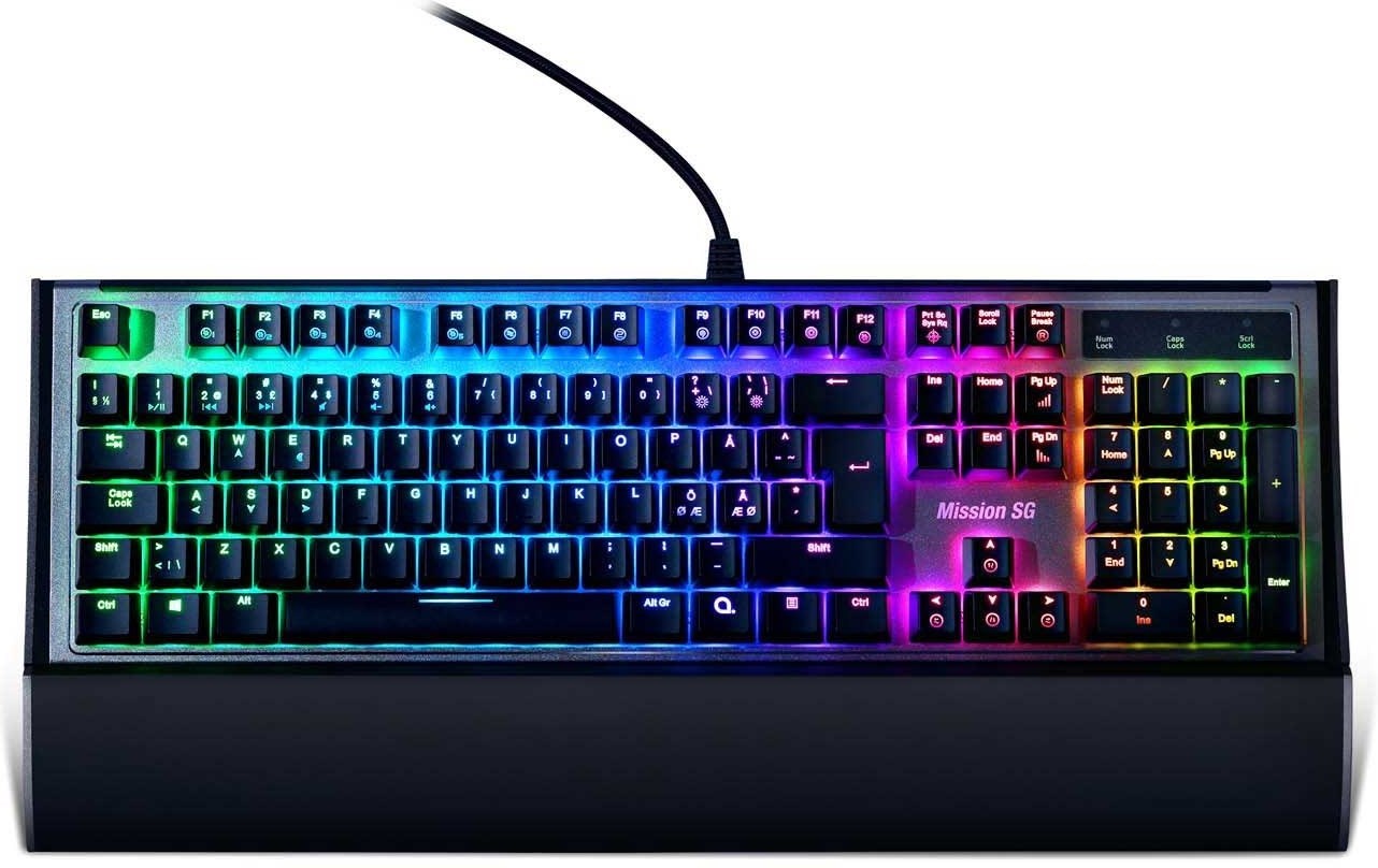 Mission SG GGK 3.5 RGB Mechanical Gaming Keyboa... | NetOnNet