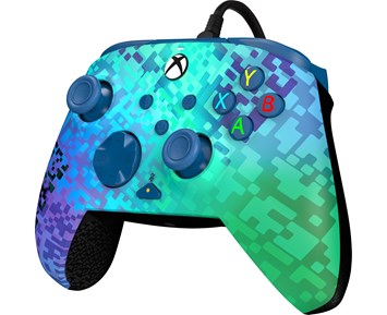 PDP Rematch Wired Controller - Glitch Green | NetOnNet