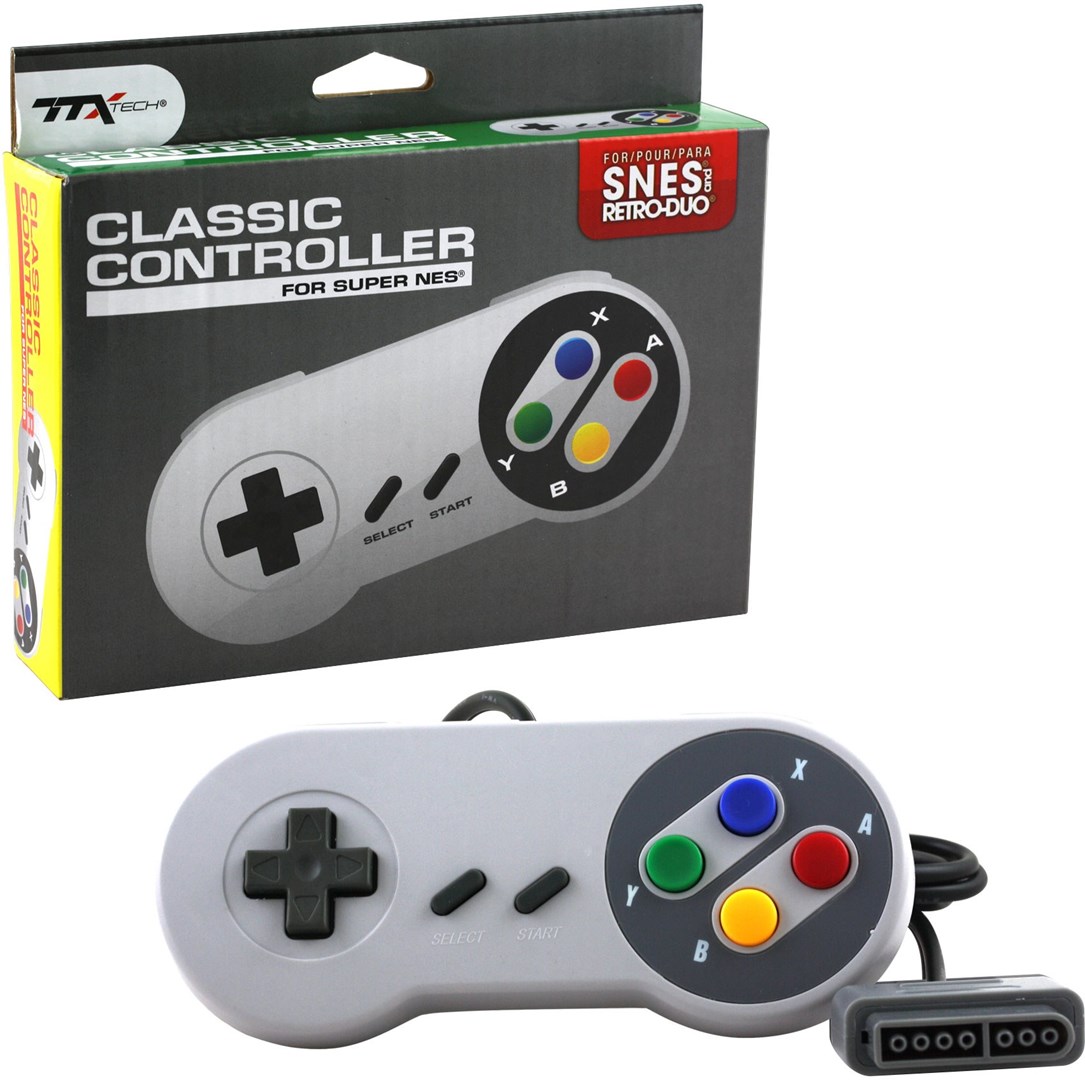 Retro-Bit Classic Controller for SNES | NetOnNet