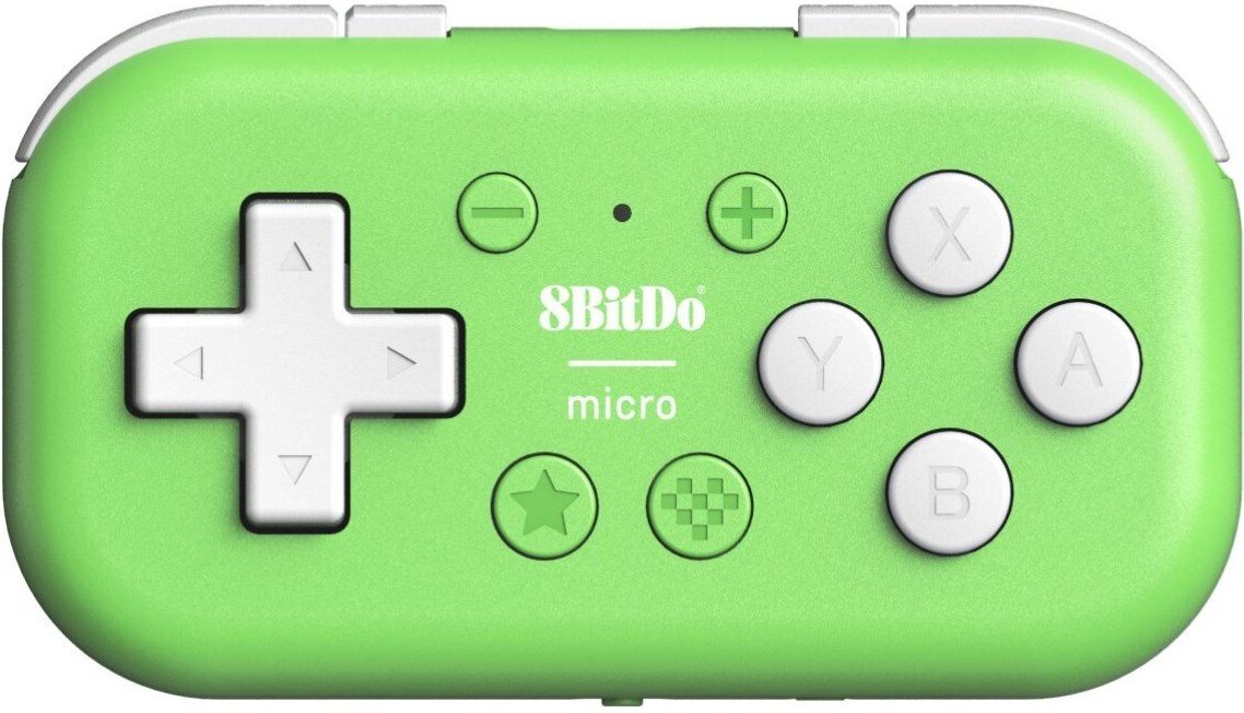 8BitDo Micro Bluetooth Gamepad Green | NetOnNet