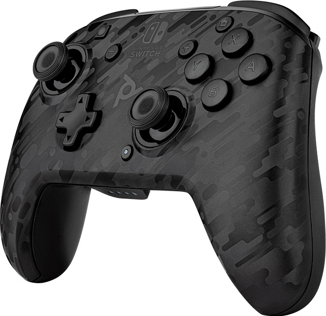 PDP Faceoff Wireless Deluxe Controller - Black ... | NetOnNet
