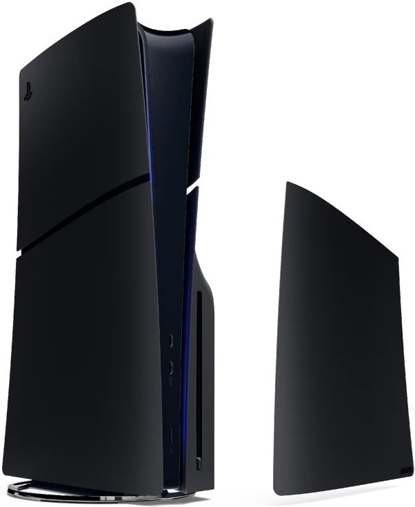 Sony PS5 Console Covers Midnight Black | NetOnNet