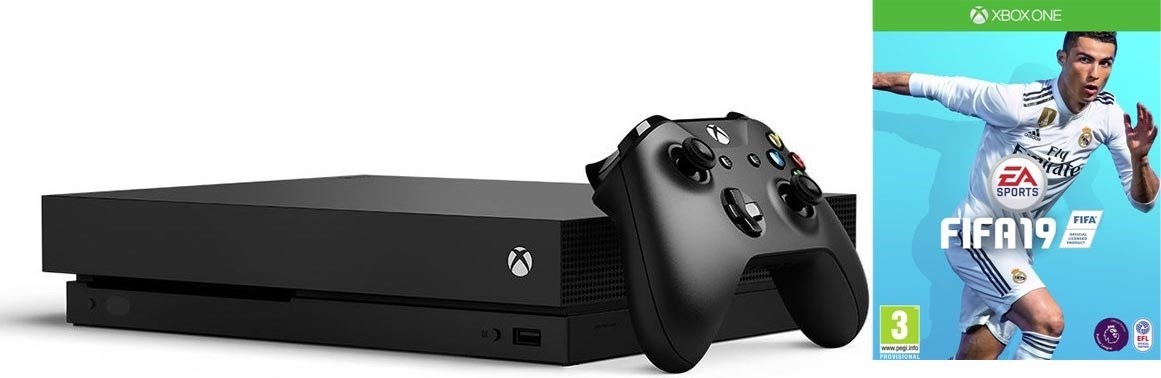 Xbox One X + FIFA 19 | NetOnNet