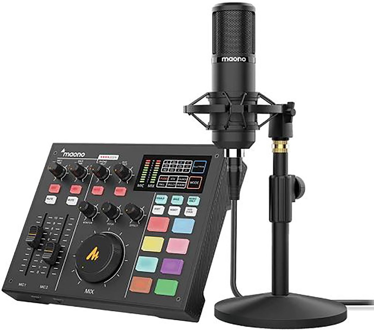 Maono Audio Mixer Kit for Podcasting/Streaming | NetOnNet