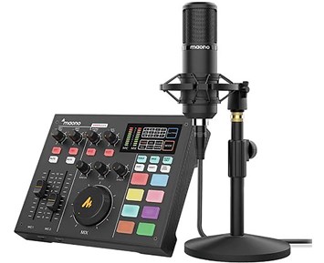 Maono Audio Mixer Kit for Podcasting/Streaming | NetOnNet