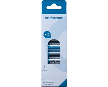 Andersson LR06 AA Long Life Alkaline 10pcs | NetOnNet