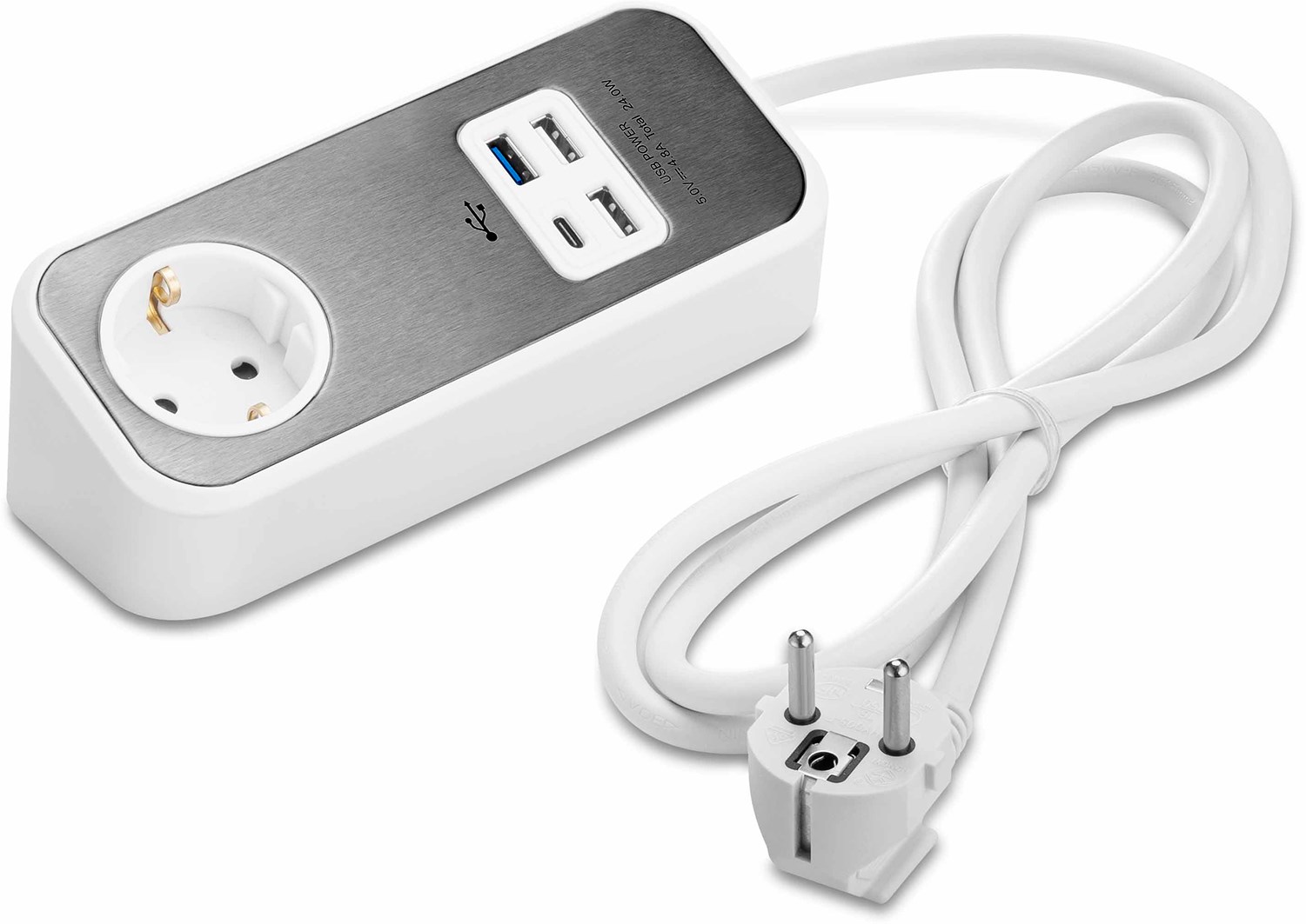 Andersson 1-way Corner socket integrated USB po... | NetOnNet