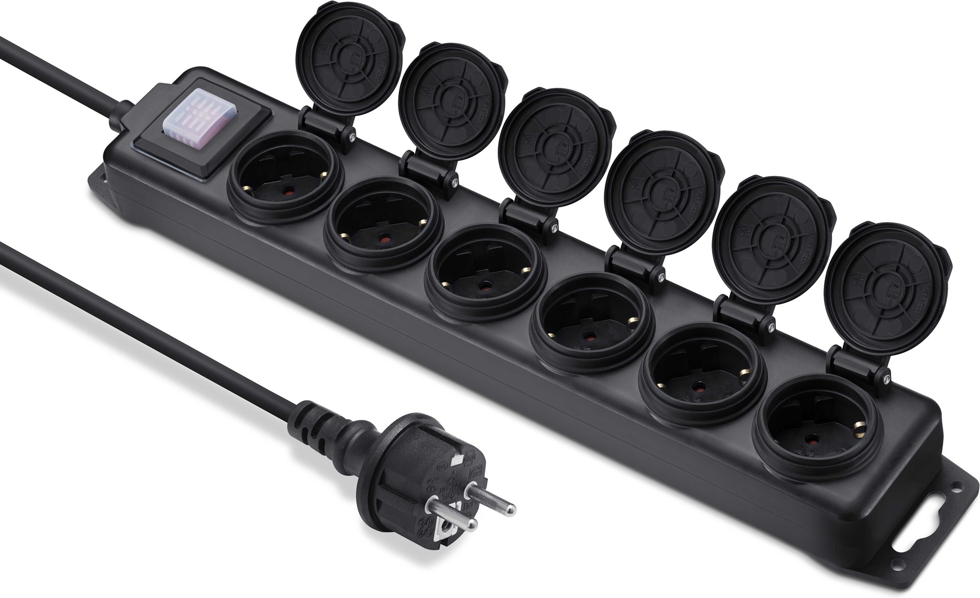 Andersson 6-way outdoor power strip IP44, 3m bl... | NetOnNet