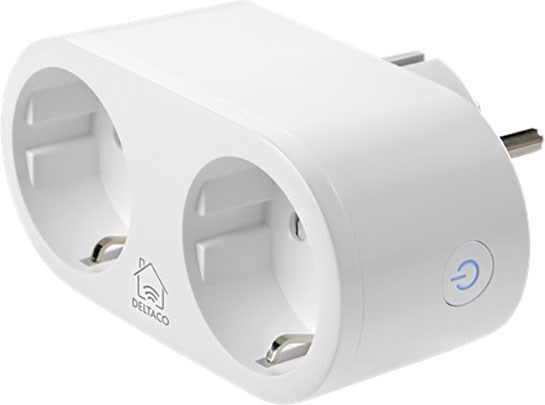 Deltaco 2 way outlet smart plug energy monitor | NetOnNet