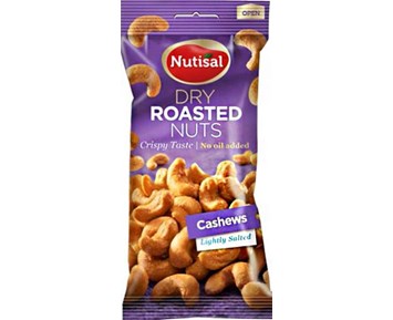 Nutisal Nuts Cashew Light Salted 60g | NetOnNet