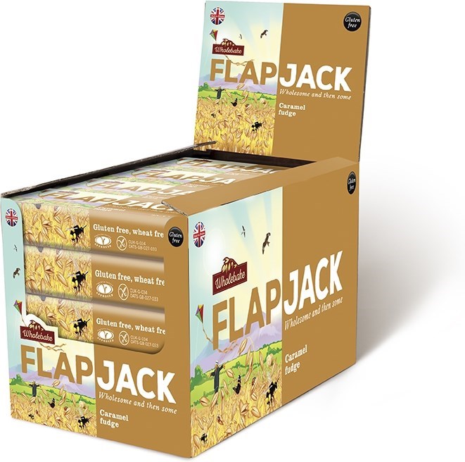 Wholebake Flapjack Caramel Fudge x 20 | NetOnNet