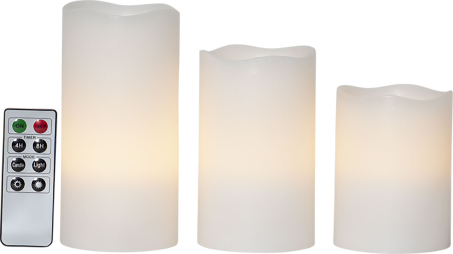 Star Trading LED Blockljus 3-Pack | NetOnNet