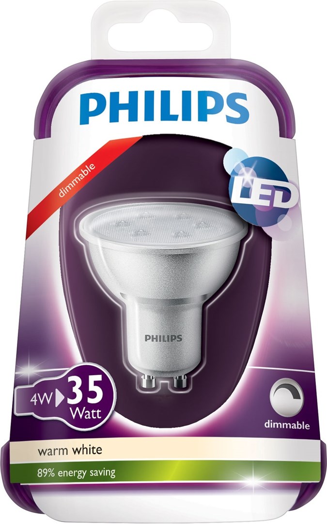 Philips Led 35W GU10 spot light dimmab | NetOnNet