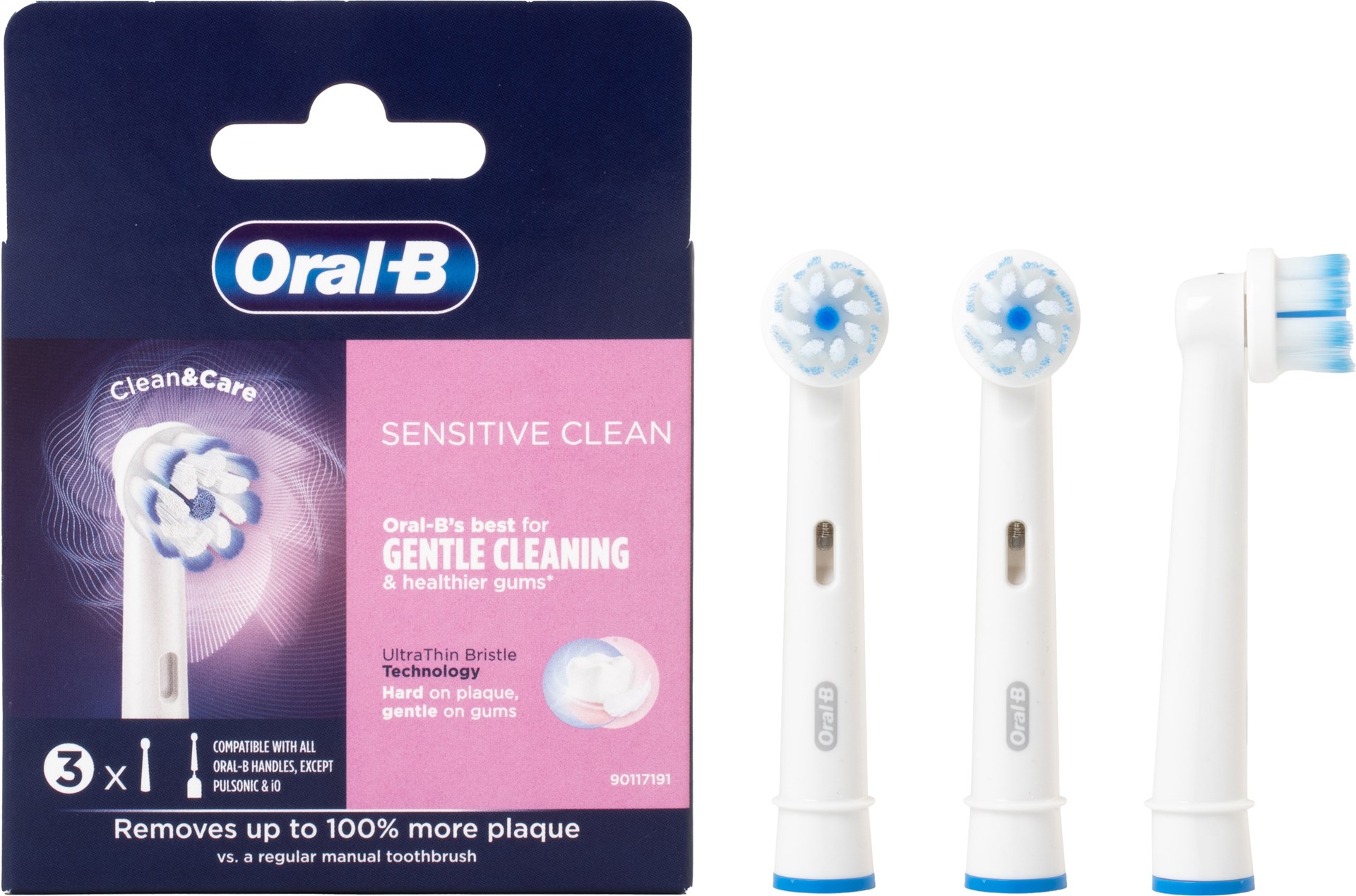 Oral-B Sensitive Clean 3ct | NetOnNet