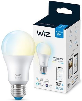 WIZ Wi-Fi BLE TW/8.5W A60 927-65 E27 12/1PF | NetOnNet