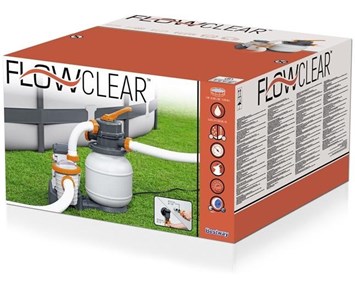 Bestway Flowclear 5678L/1500gal Sand Filter | NetOnNet