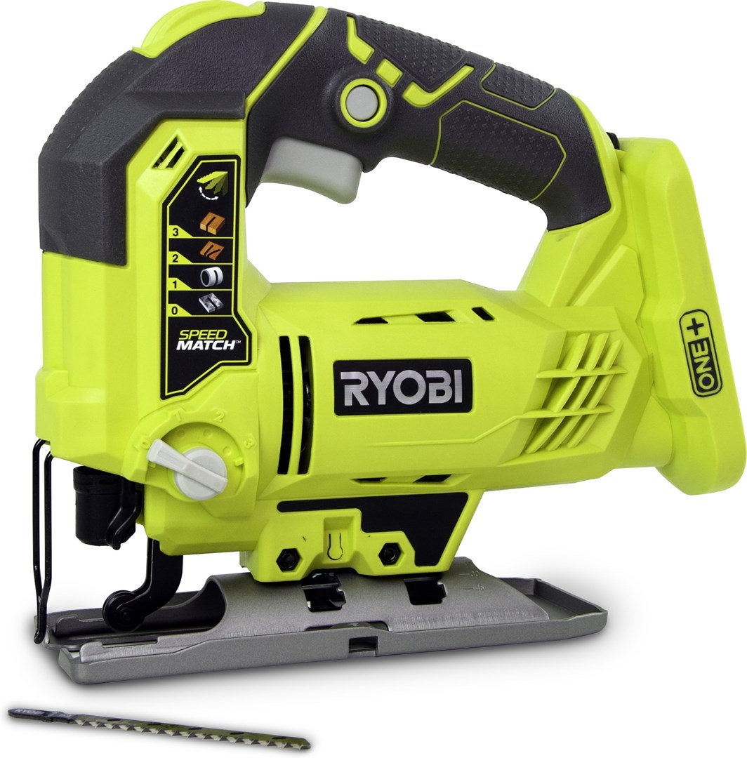 Ryobi R18JS-0 - Effektiv sticksåg, idealisk för kontur- och formsågning