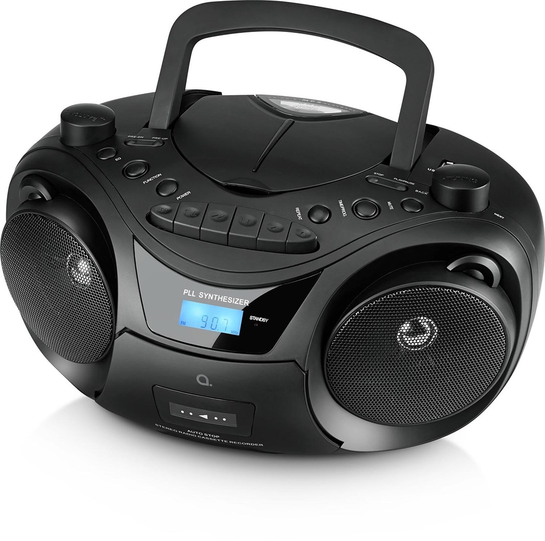 Andersson PEP 3.1 - Bärbar CD-spelare med kassett och Bluetooth