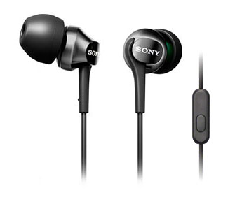 Sony MDR-EX110 - Black | NetOnNet