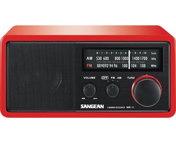 Sangean WR-11 - Red | NetOnNet