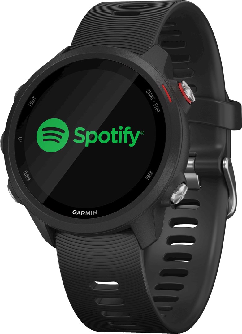 Garmin Forerunner 245 Music Black/Red | NetOnNet