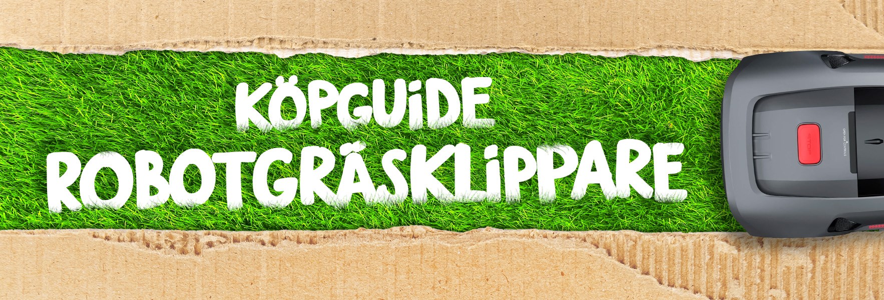 Köpguide: Robotgräsklippare - NetOnNet