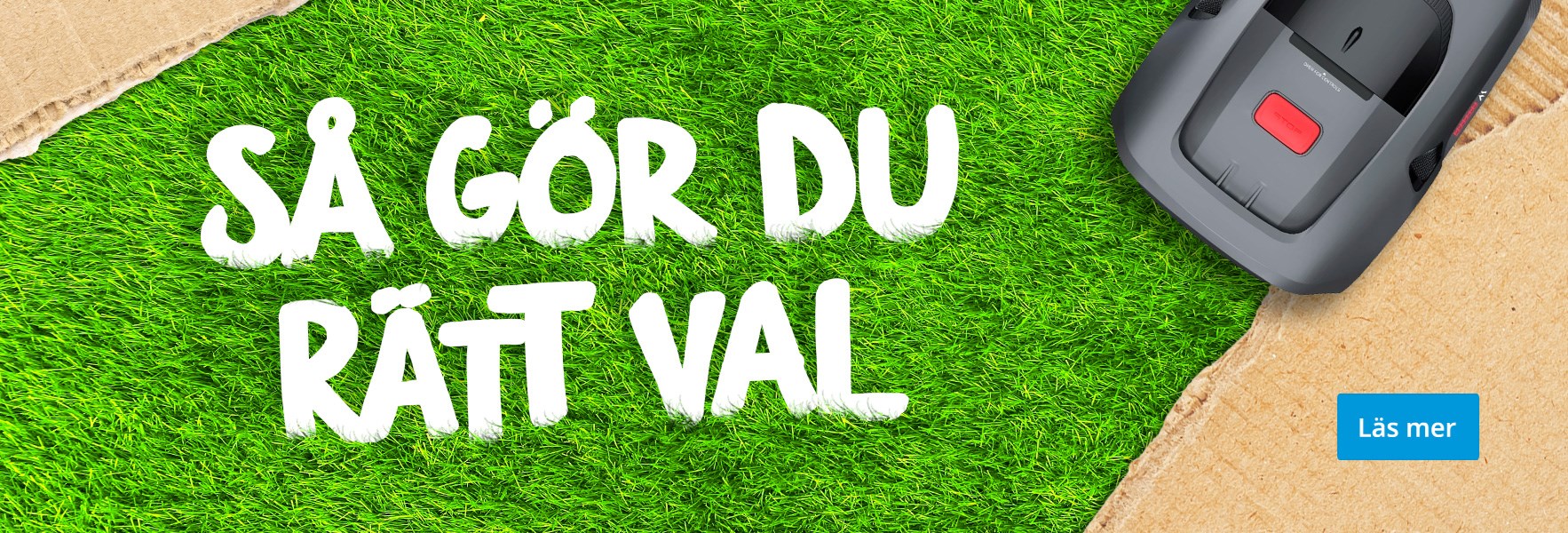 Köpguide: Robotgräsklippare - NetOnNet