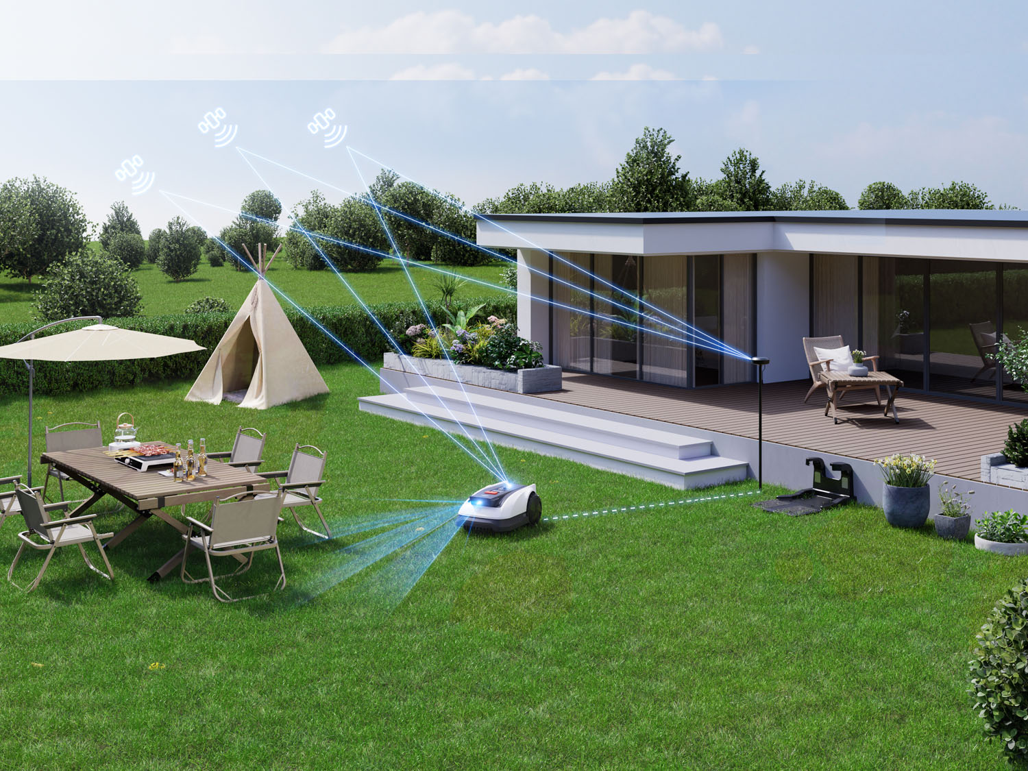 Robotgräsklippare - Så fungerar tekniken - NetOnNet