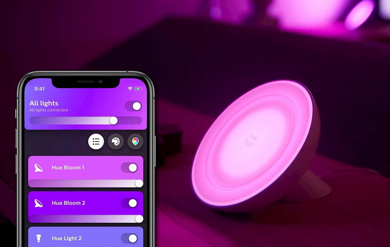 Philips Hue Bloom gen 4 Black | NetOnNet
